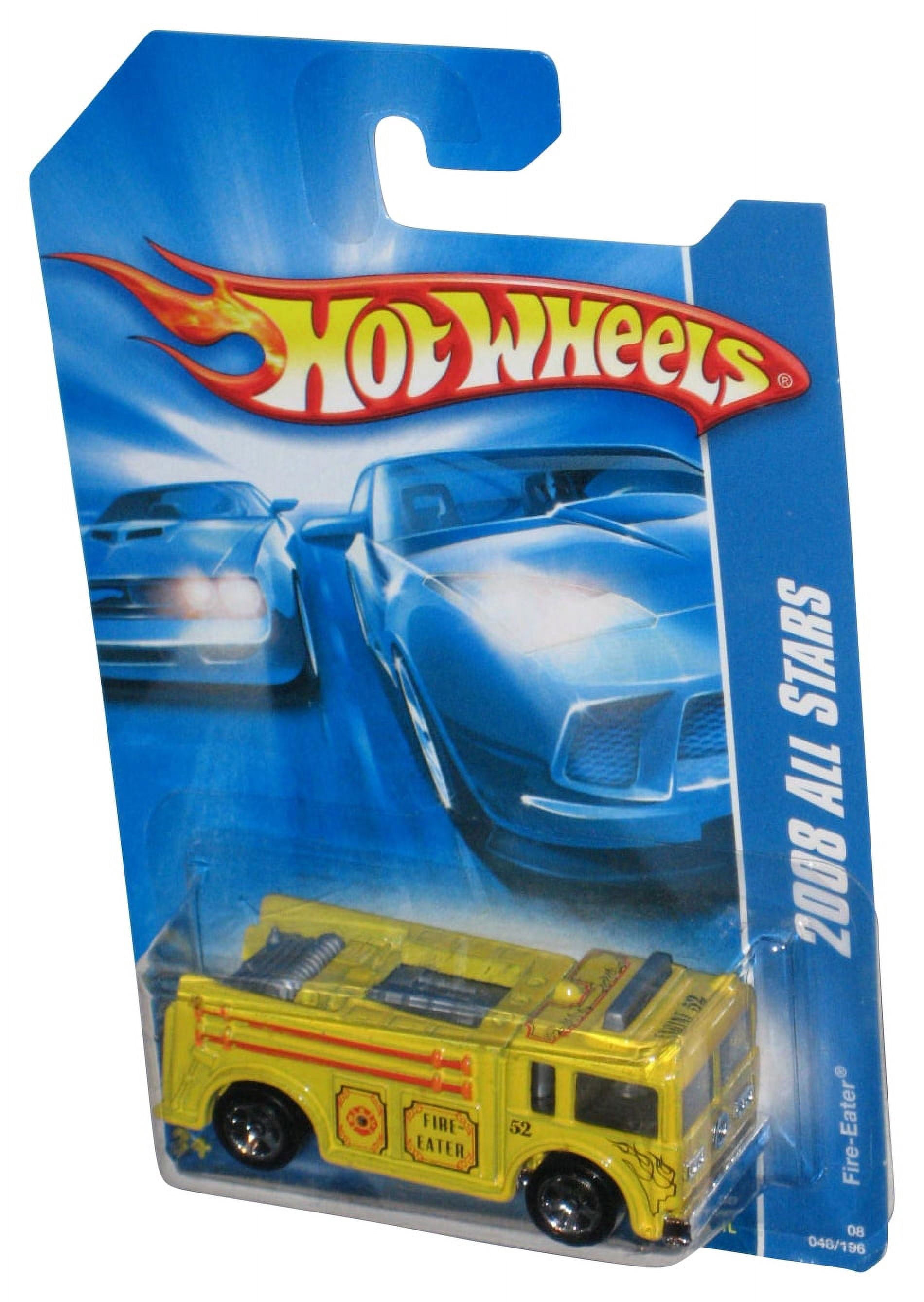 Hot Wheels 2008 All Stars Yellow Fire-Eater Toy Truck 046/196 by Mattel ...