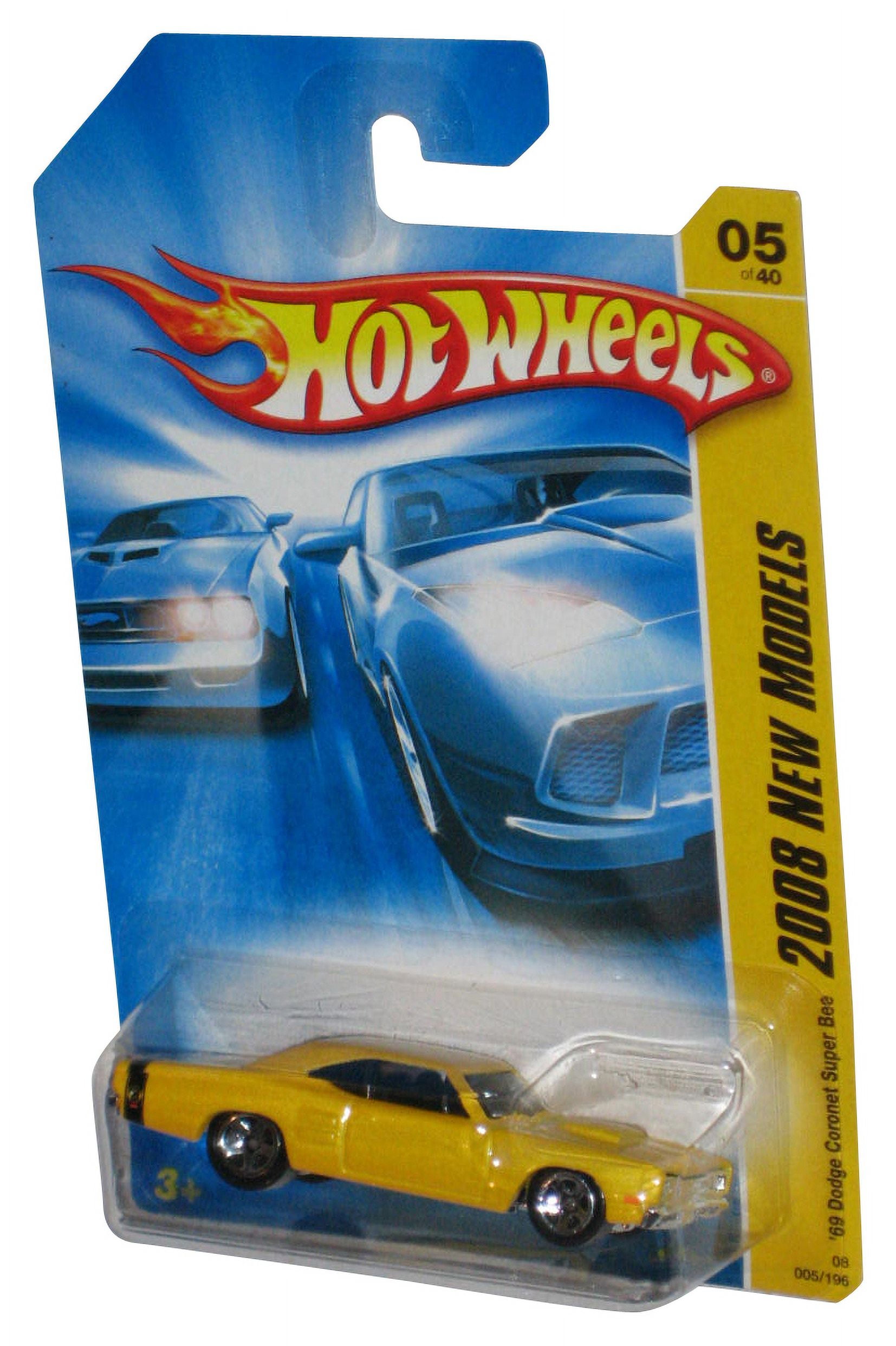 Hot Wheels 2008 New Models Yellow '69 Dodge Coronet Super Bee Toy Car ...