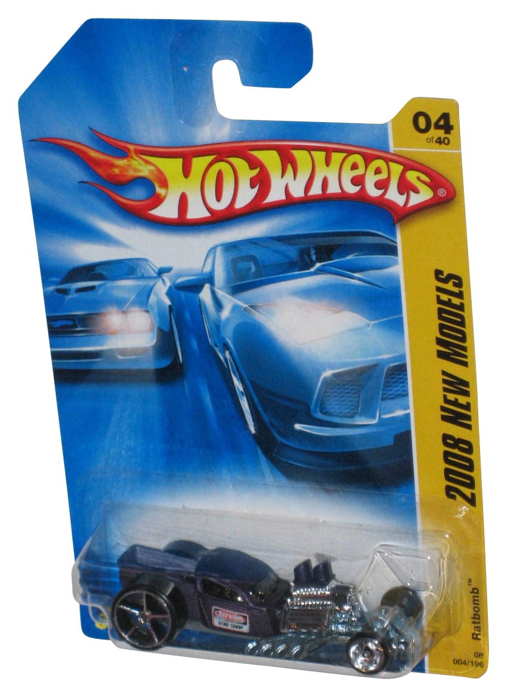 Hot Wheels 2008 New Models 4/40 Black Ratbomb Die-Cast Toy Car 004/196 ...