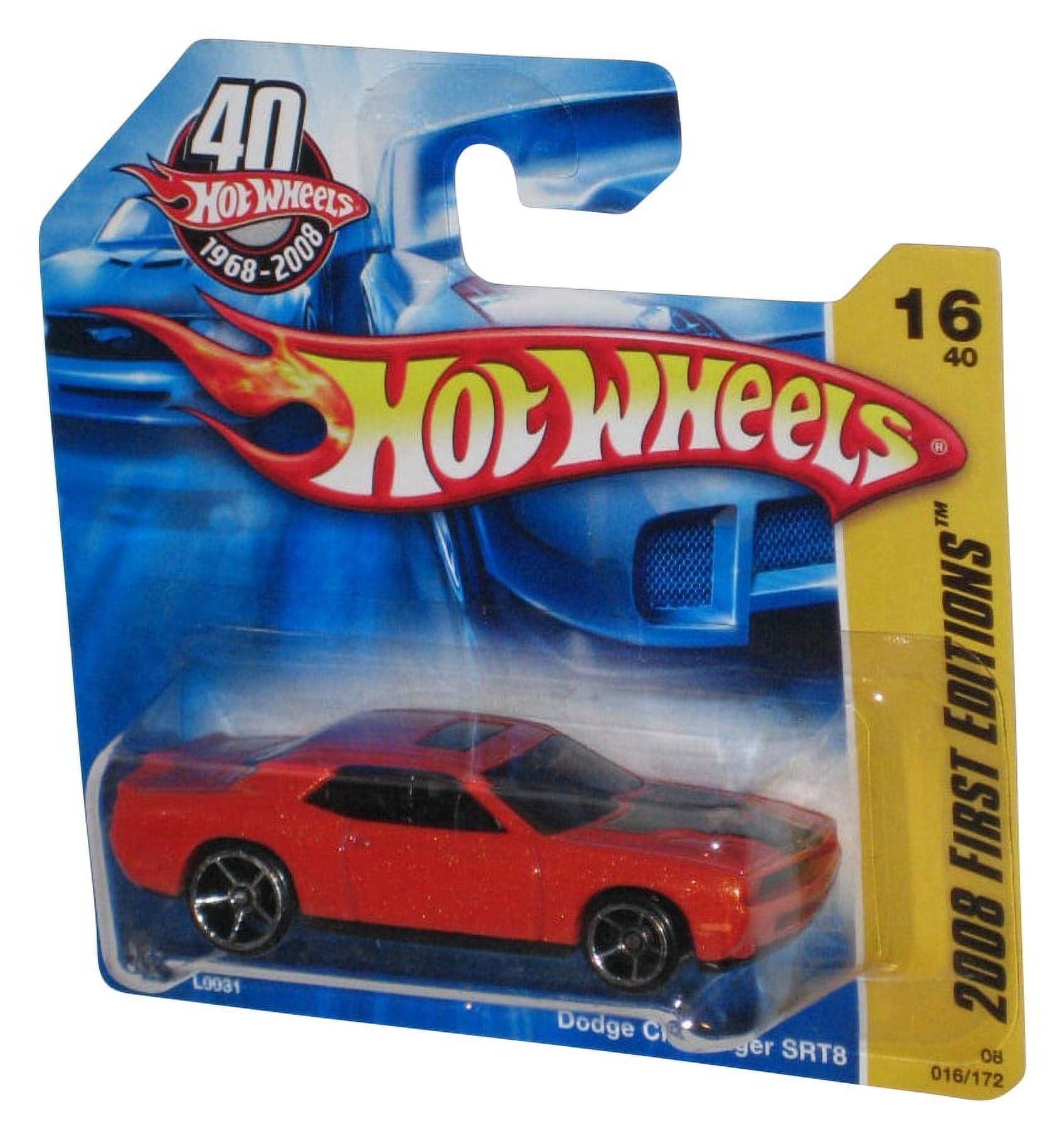 Hot Wheels 2008 New Models 40th Orange Dodge Challenger SRT8 Car 016/ ...