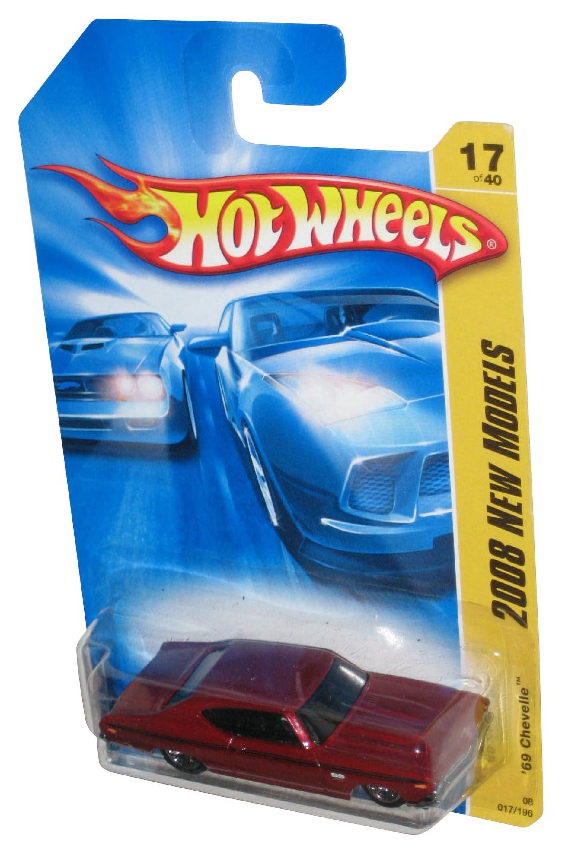 Hot Wheels 2008 New Models Red '69 Chevelle Toy Car 017/196 - (Cracked ...