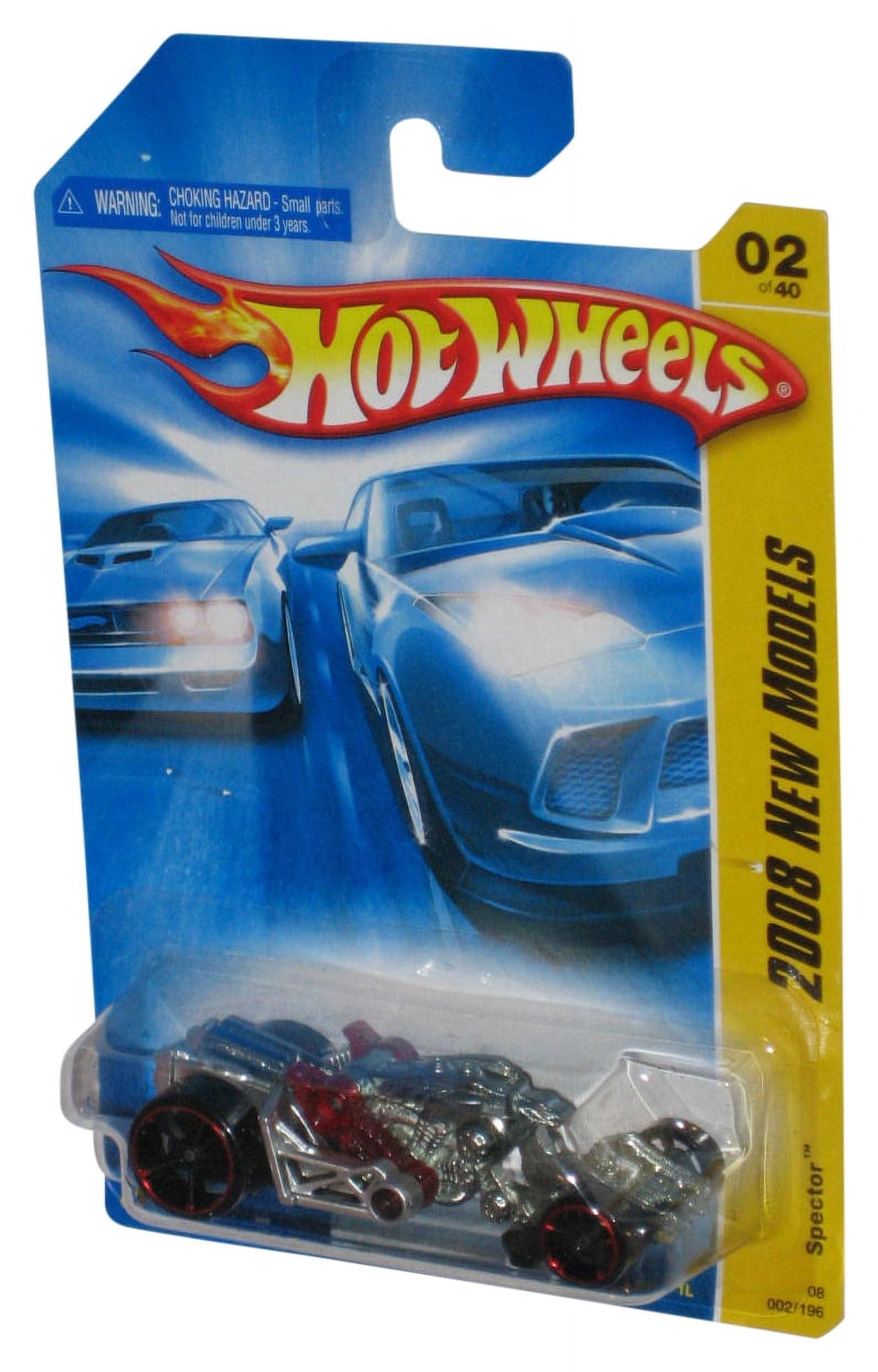 Hot Wheels 2008 New Models Silver & Red Spector Toy Car 002/196 ...