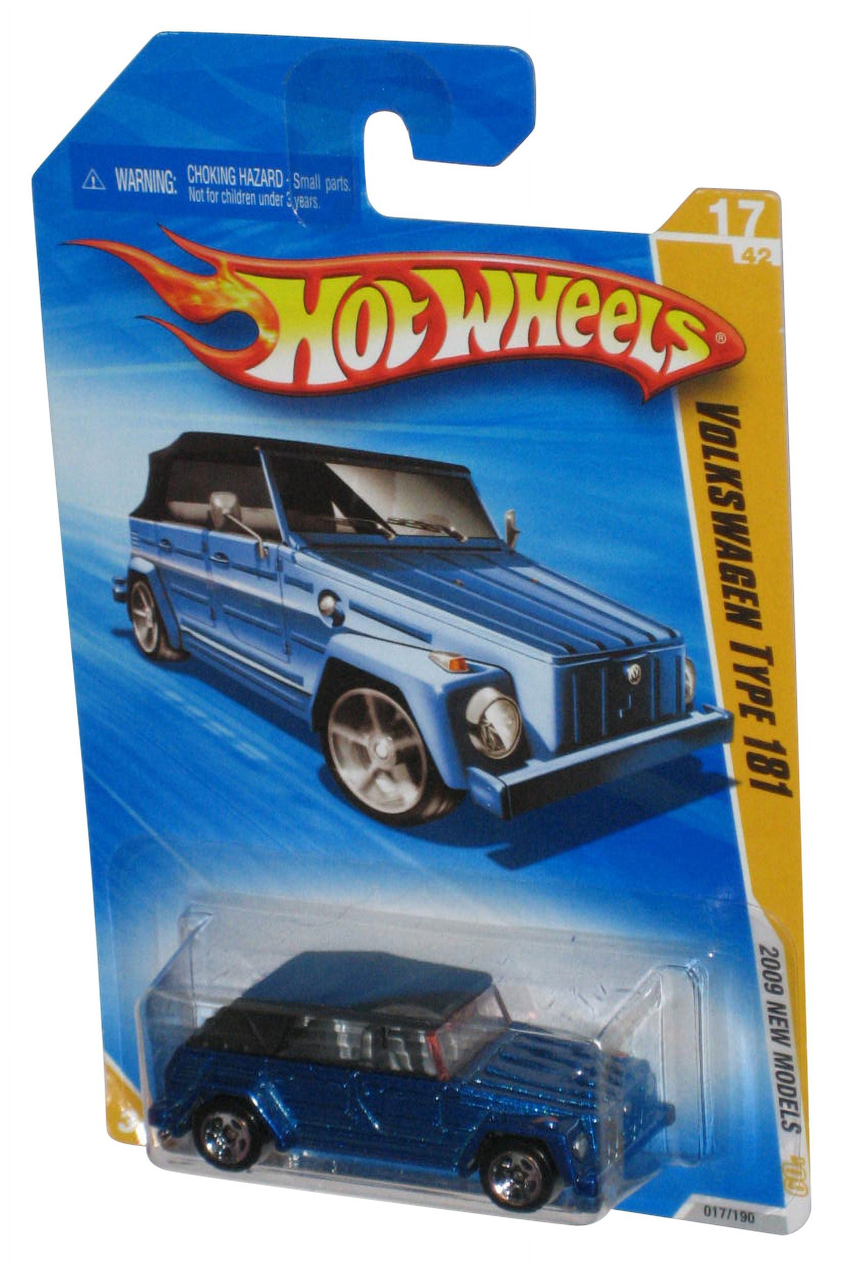 Hot Wheels 2009 New Models 17/42 (2009) Blue Volkswagen Type 181 Toy ...