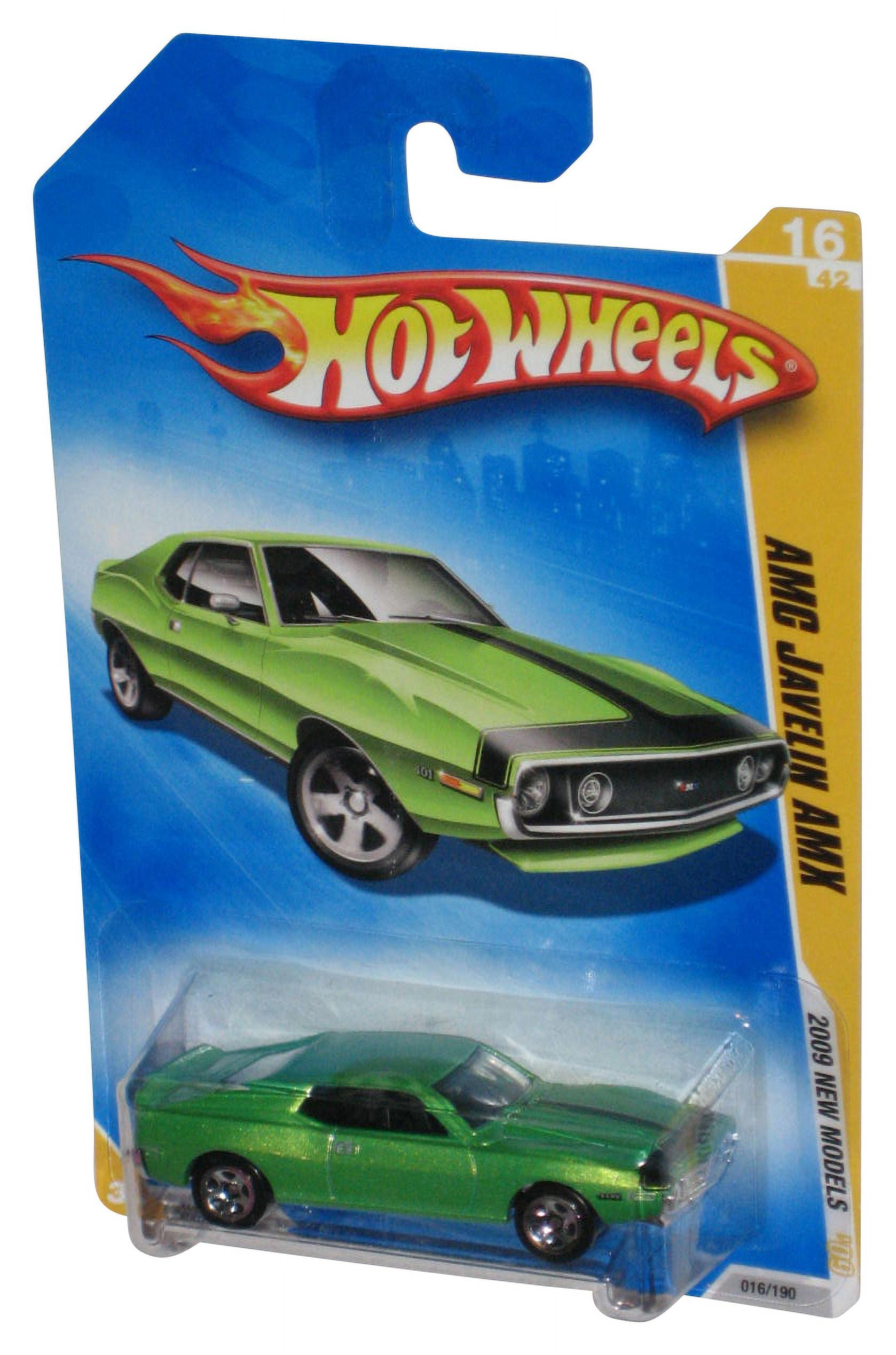 Hot Wheels 2009 New Models Green AMC Javelin AMX Toy Car 016/190 ...