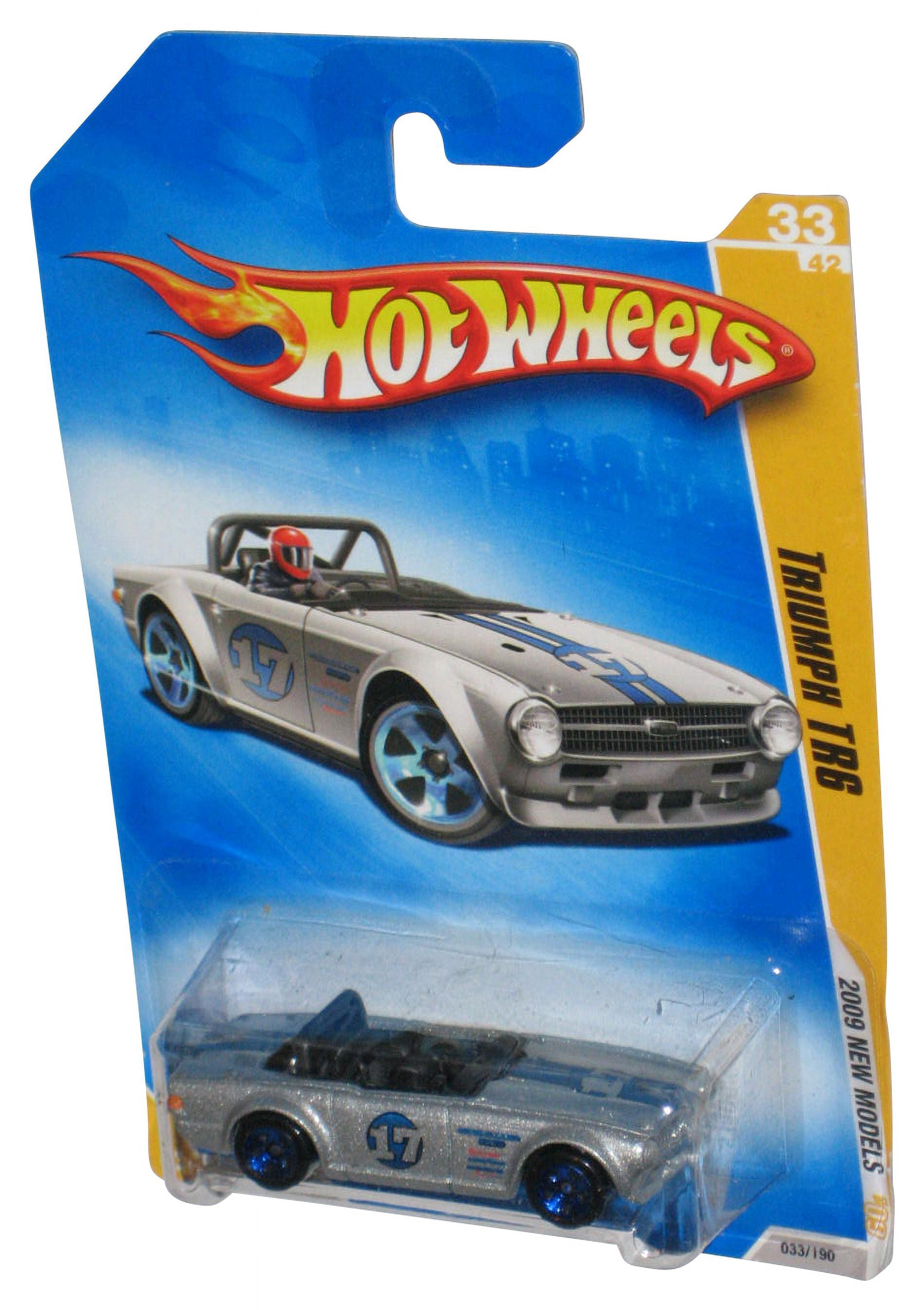 Hot Wheels 2009 New Models Silver Triumph TR6 Car 033/190 - Walmart.com