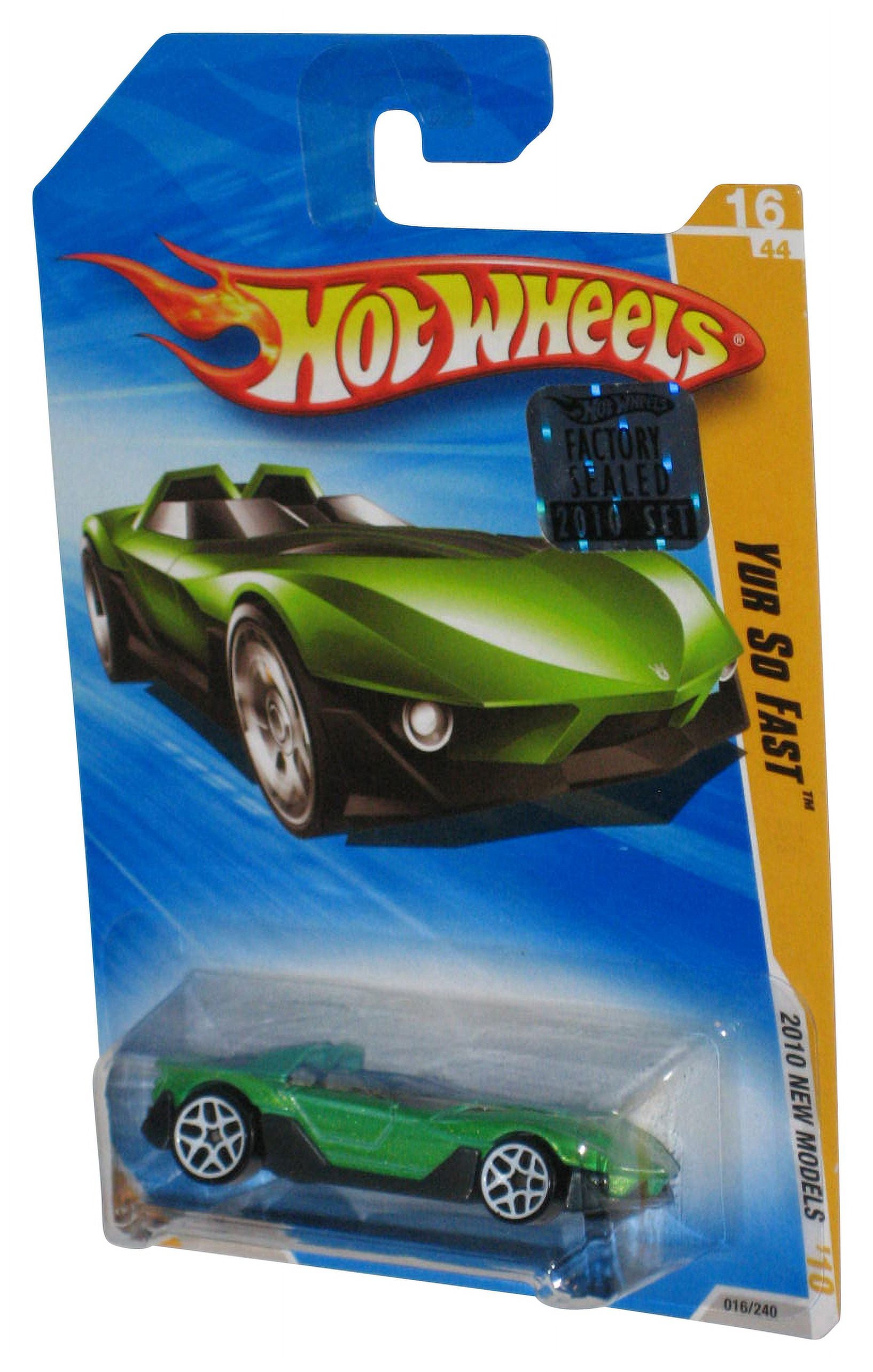Hot Wheels 2010 HW Premiere 17/52 Green Yur So Fast Toy Car 17/214 ...