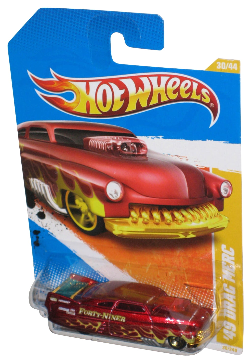 Hot Wheels 2010 New Models 30/44 Red '49 Drag Merc Toy Car 30/240 ...