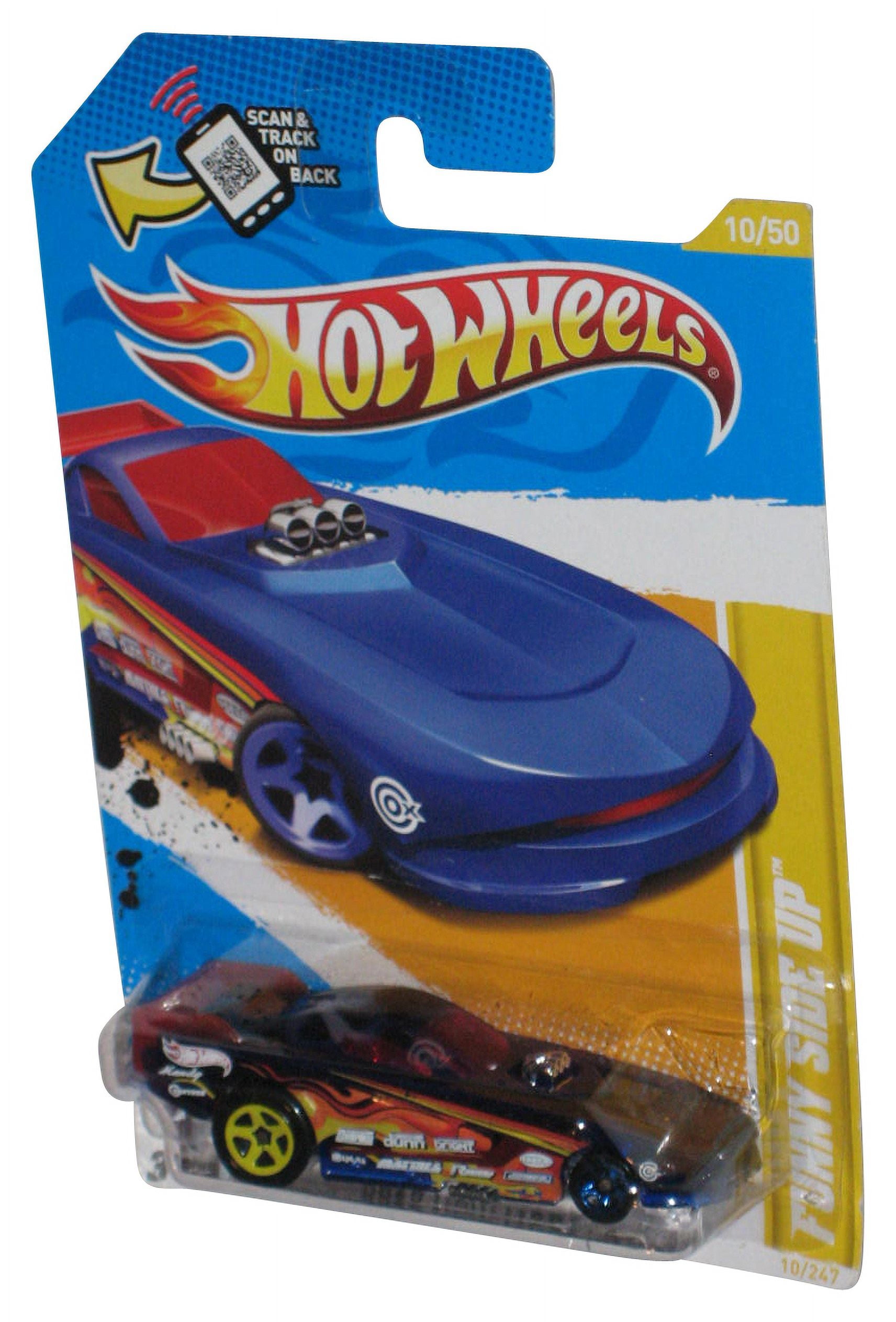 Hot Wheels 2012 New Models 10/50 Blue Funny Side Up Toy Car 10/247 ...