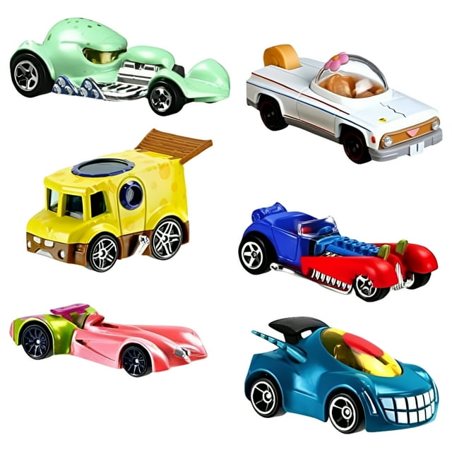 Free Shipping! Hot Wheels 2020 Spongebob Squarepants Character Diecast ...