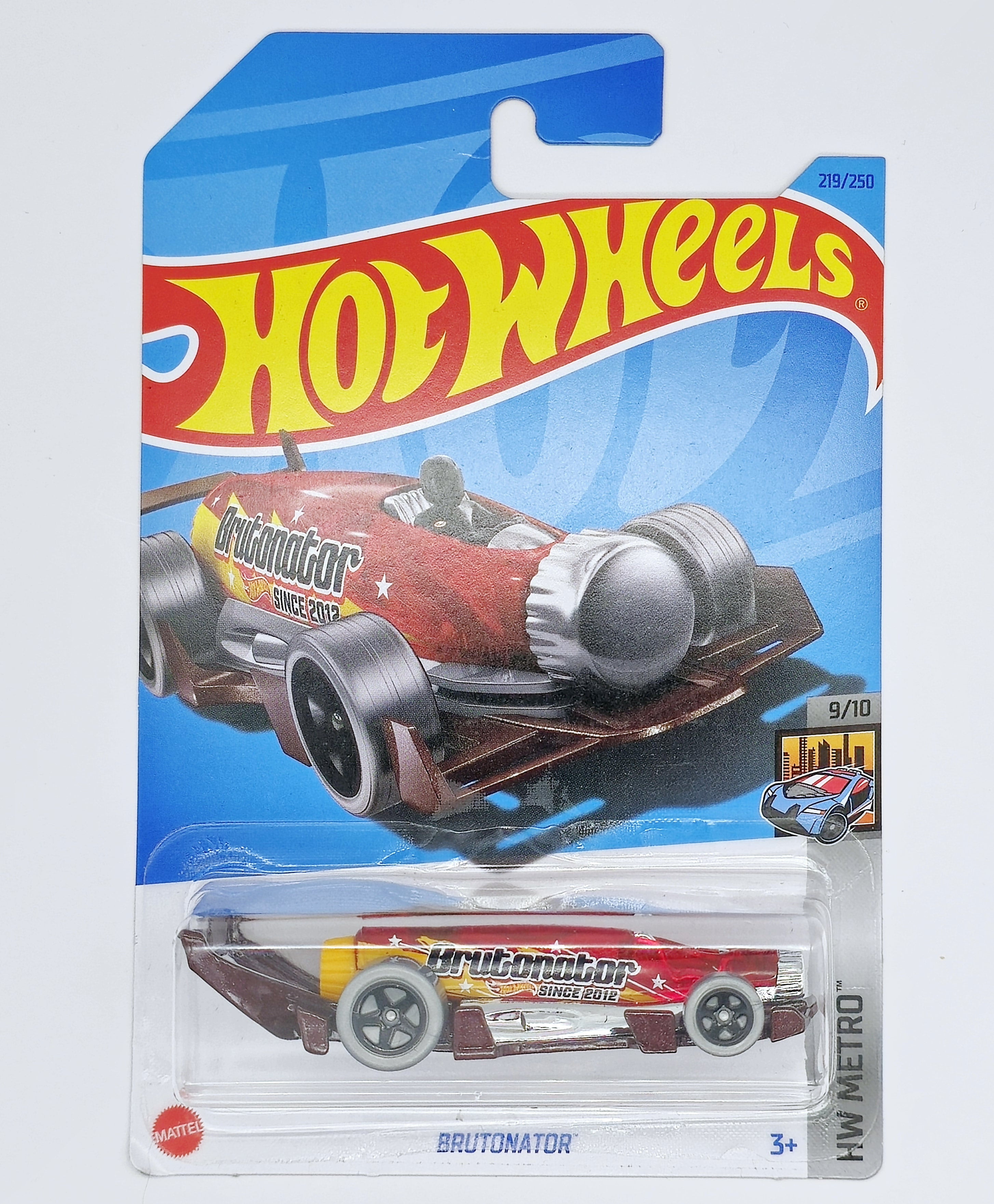Hot Wheels 2023 Brutonator Red HW Metro 9/10 - Walmart.com