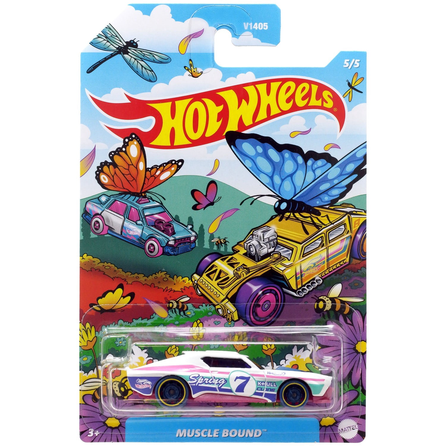 Hot Wheels 2025 Spring / Easter Muscle Bound Diecast Car - Walmart.com