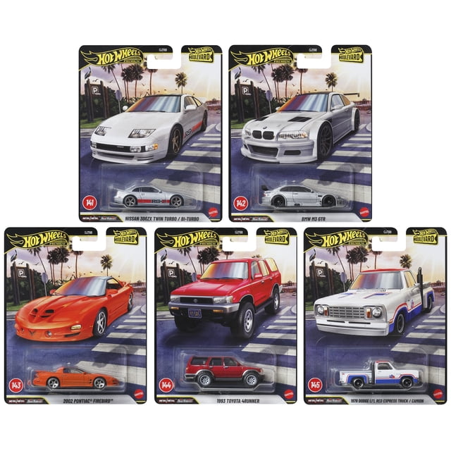 Hot Wheels 2026 Premium Boulevard #141-145 GJT68-958F Complete Set of 5 ...