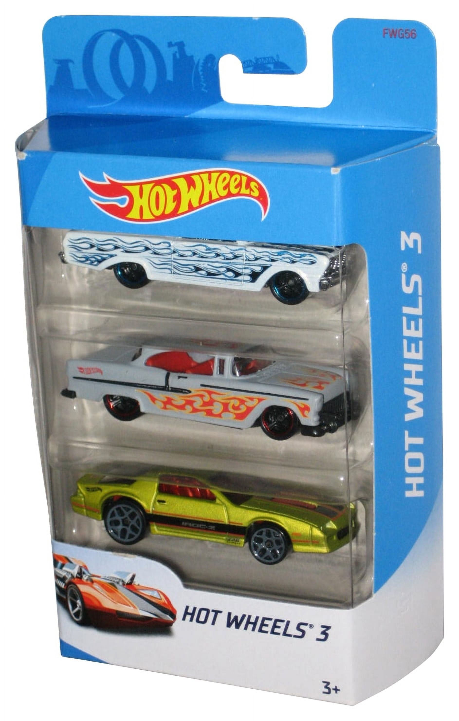 Hot Wheels 3 (2017) Mattel Car 3-Pack Box Set - Walmart.com