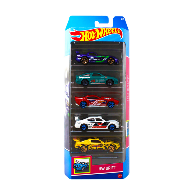 Hot Wheels 5 Pack, HW Drift - Walmart.com