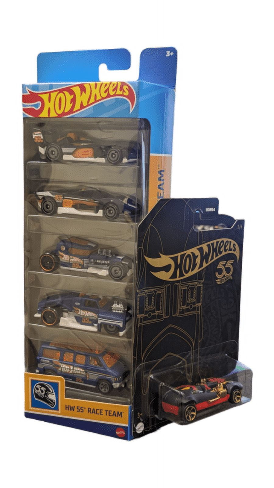 Hot Wheels 5 pack 55th Race Team & 55th Twin Mill - Walmart.com