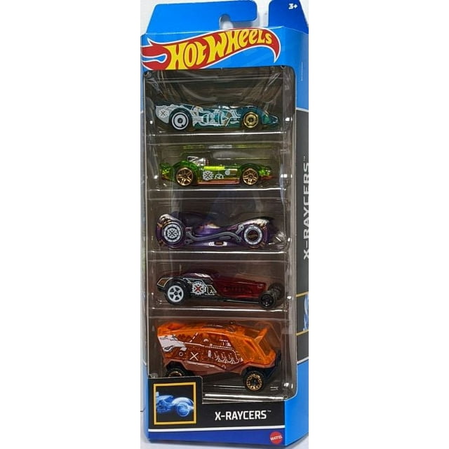 Hot Wheels 5 pack X-Raycers - Walmart.com