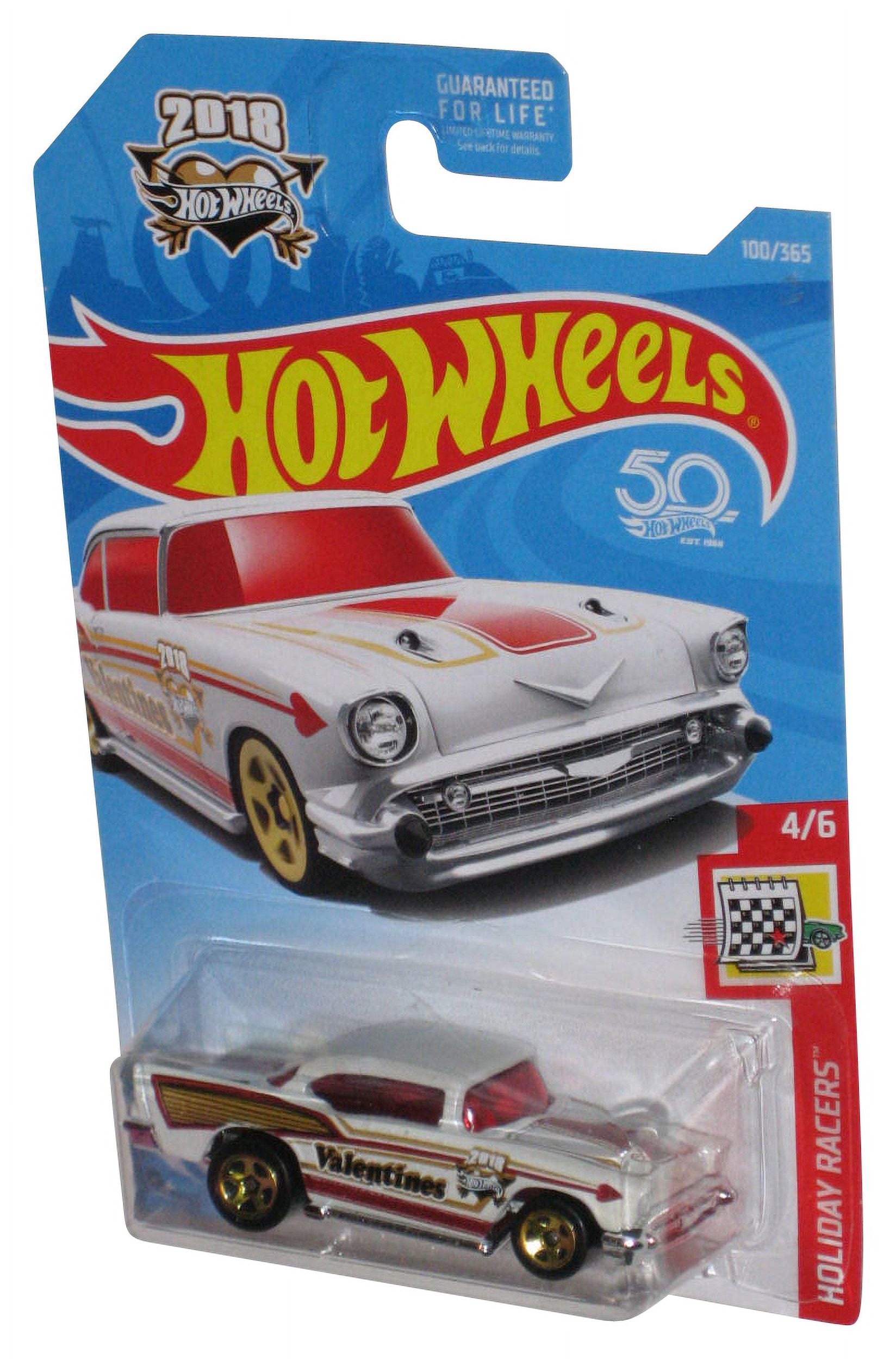 Hot Wheels 50th Anniversary Holiday Racers (2017) '57 Chevy Valentines ...