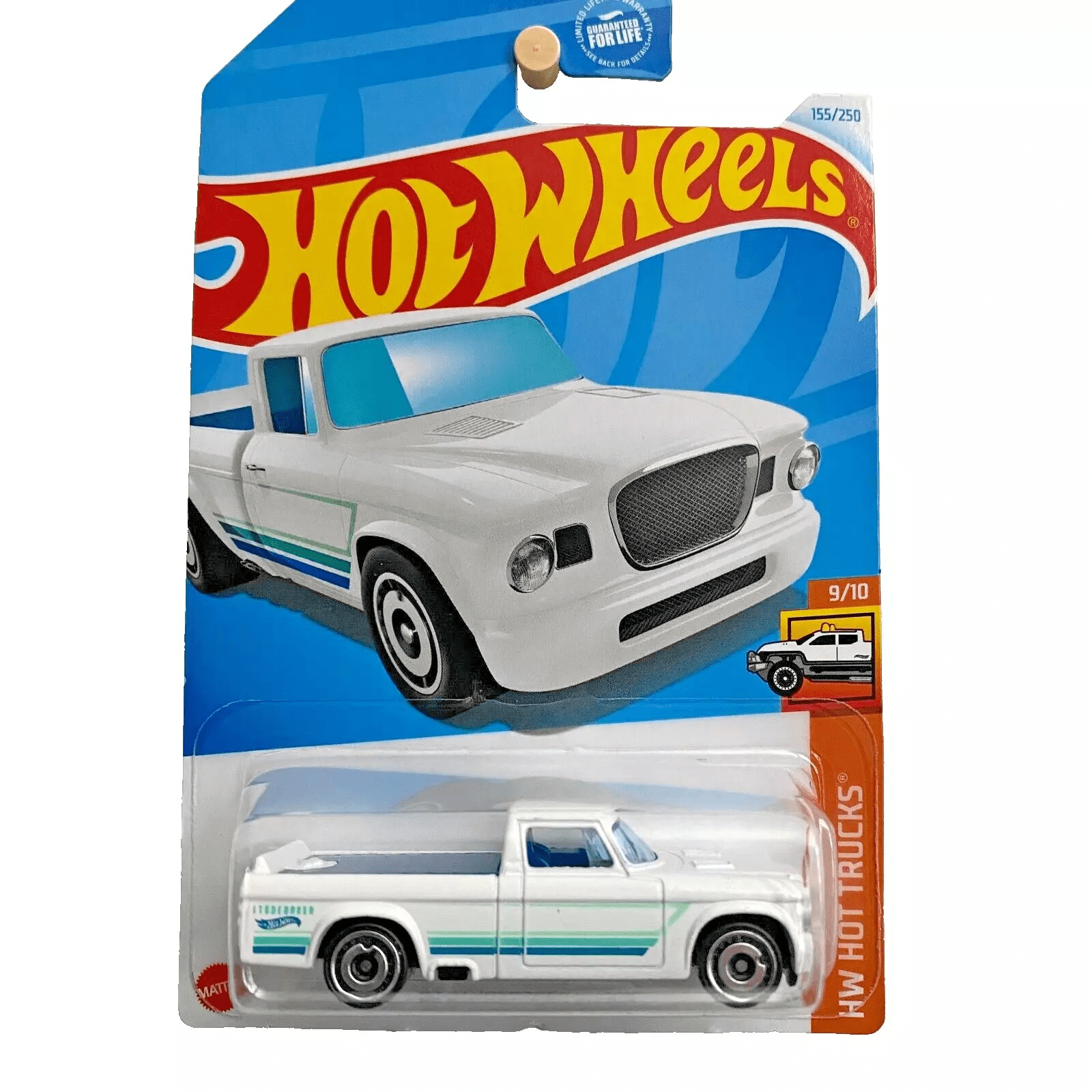Hot Wheels '63 Studebaker Champ 155/250 HW Hot Trucks 9/10 - Walmart.com