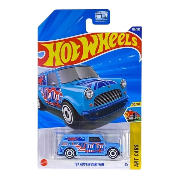 Hot Wheels '67 Austin Mini Van - Art Cars Series 10/10 - Walmart.com
