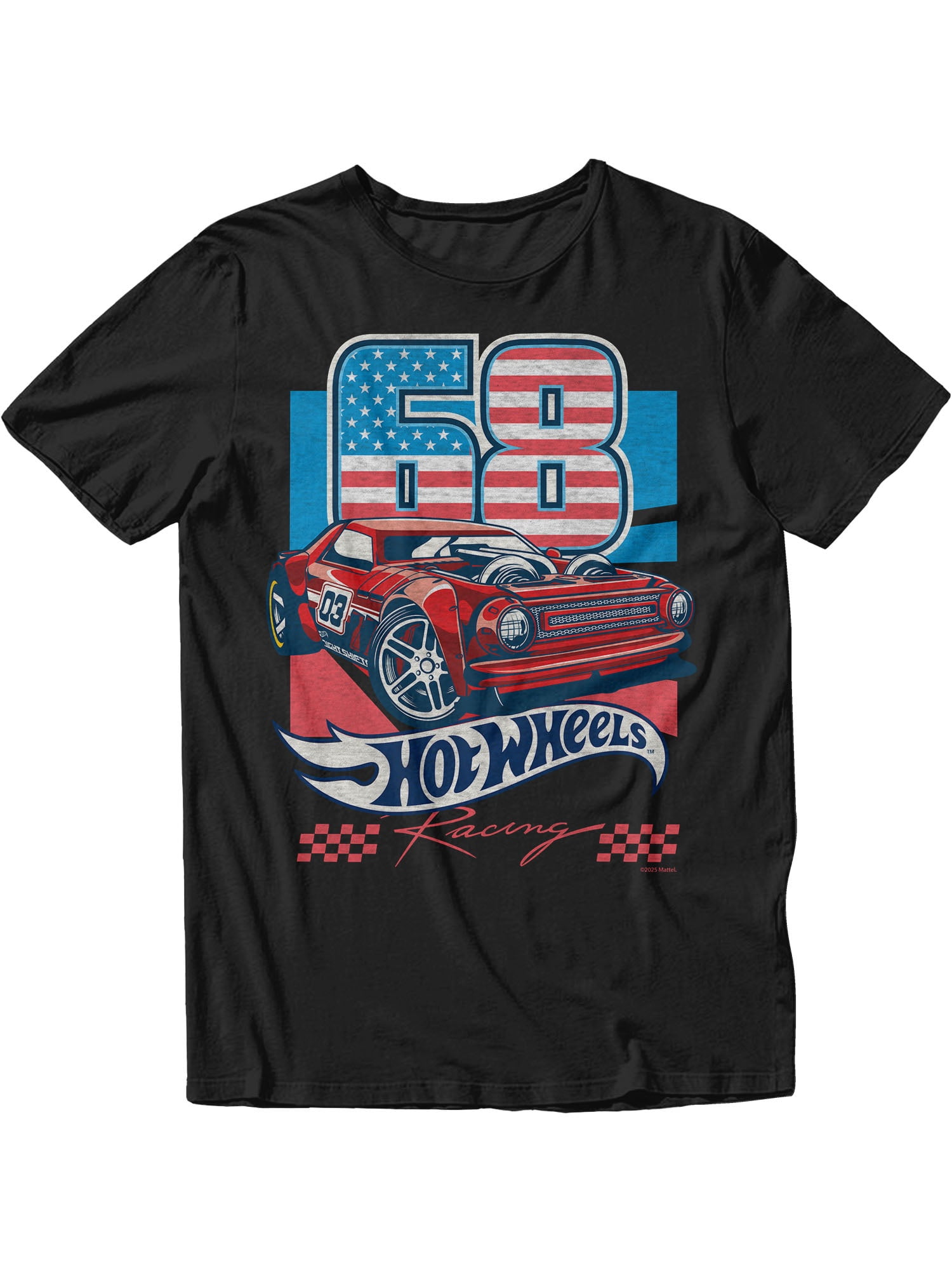 Hot Wheels 68 Racing Fourth of July Graphic Short Sleeve T-Shirt for ...