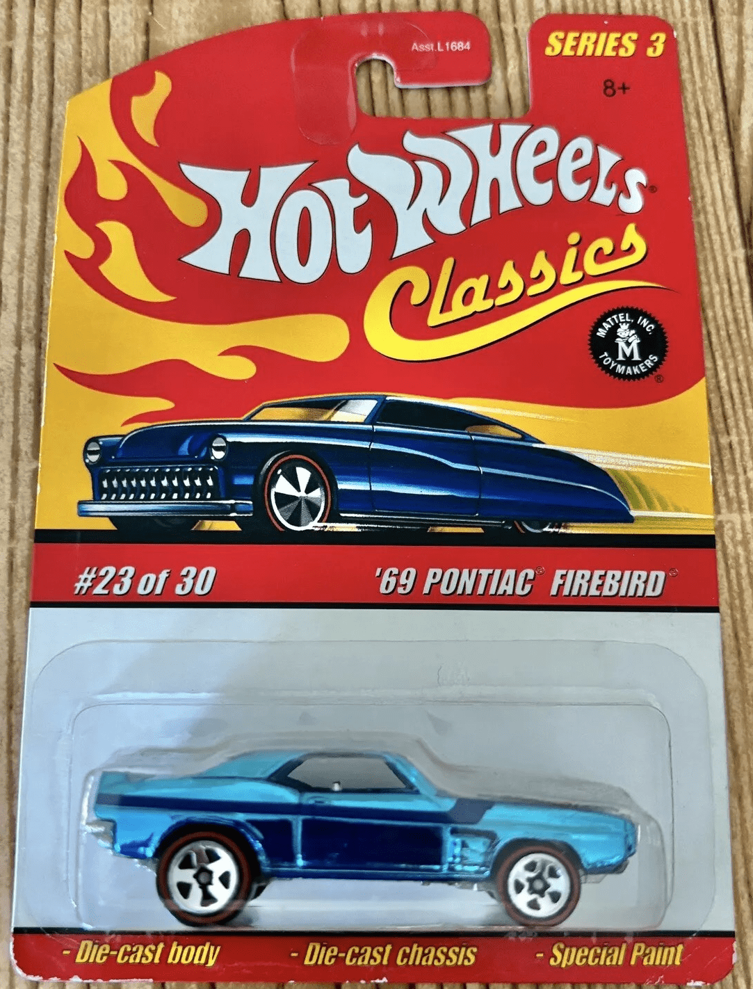 Hot Wheels '69 Pontiac Firebird 23/30 Classics Series 3 Spectraflame ...