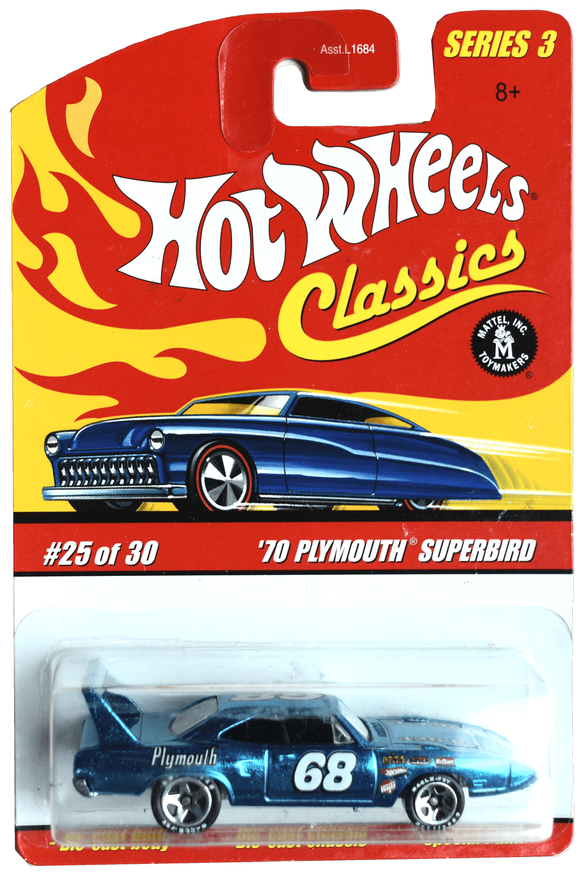 Hot Wheels '70 Plymouth Superbird Classics Series 3 #25 of 30 - Walmart.com