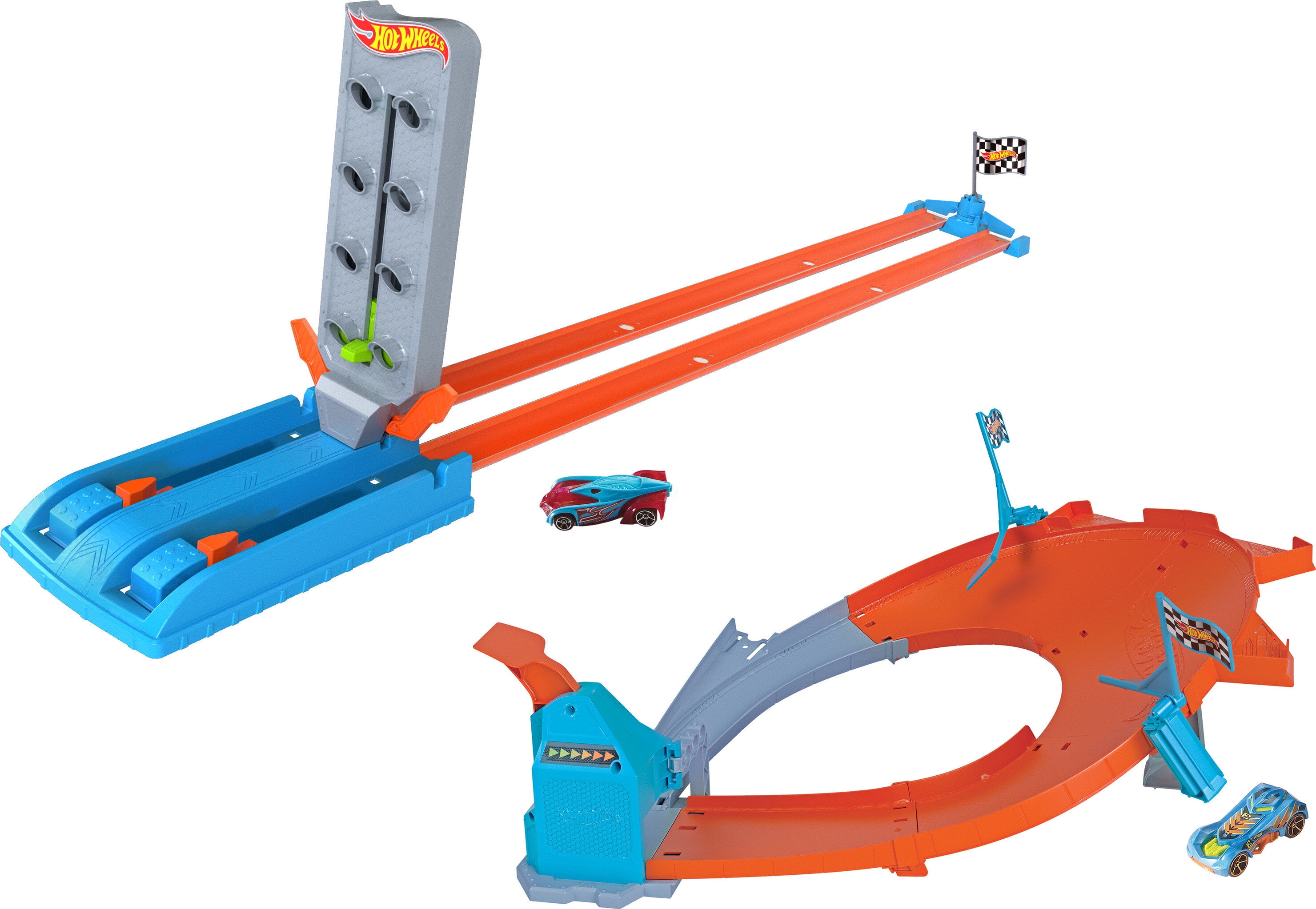 Hot Wheels Action Track Sets & 1:64 Scale Car, Racing & Stunting ...
