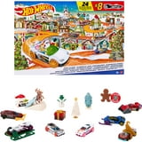 Hot Wheels Christmas Advent Calendar 2023 with 8 Cars and 16 Winter ...