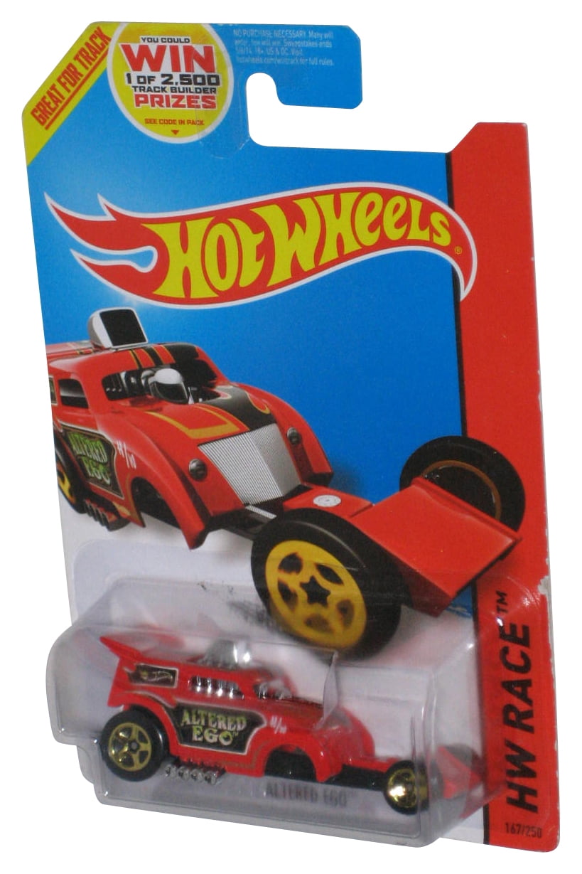 Hot Wheels Altered Ego (2013) HW Race Red Toy Car 167/250 - Walmart.com