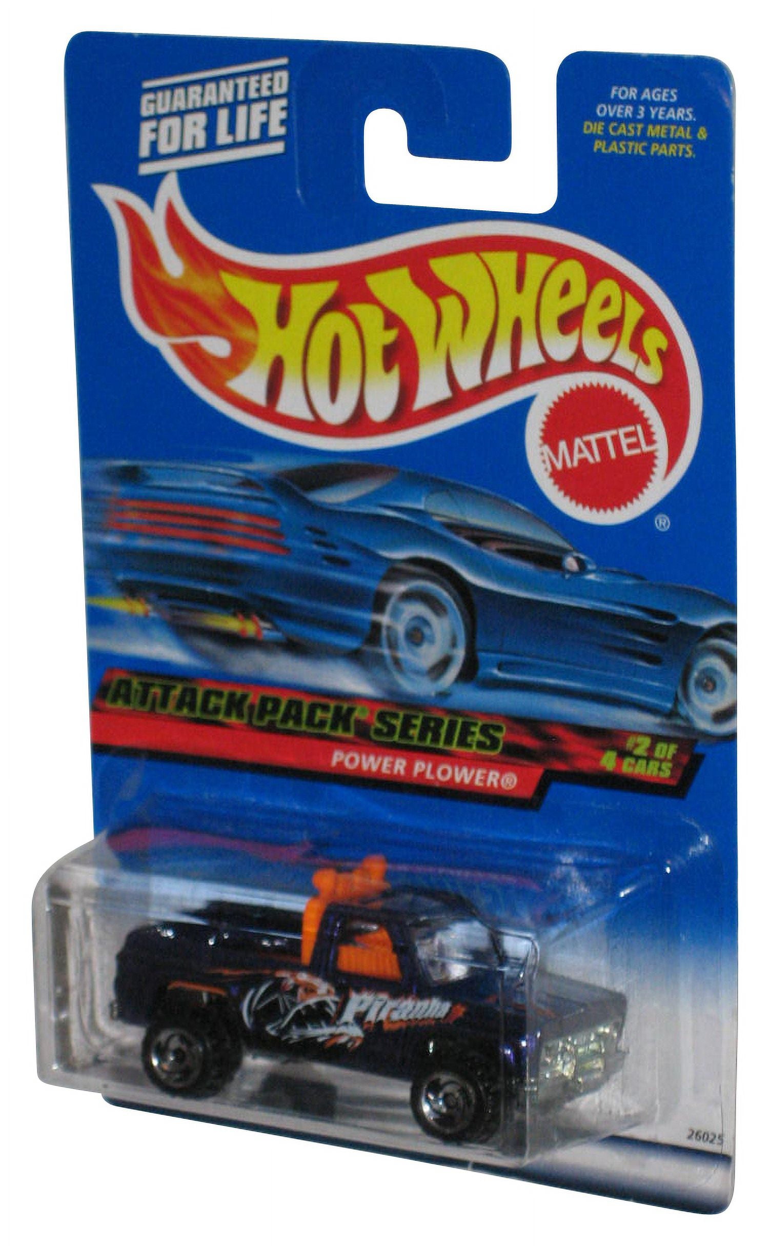 Hot Wheels Attack Pack Series 2/4 (2000) Purple Power Plower Toy Truck ...