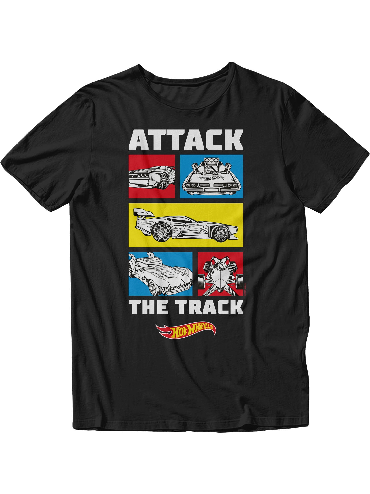 Hot Wheels Attack the Track Graphic Short Sleeve T-Shirt for Women ...