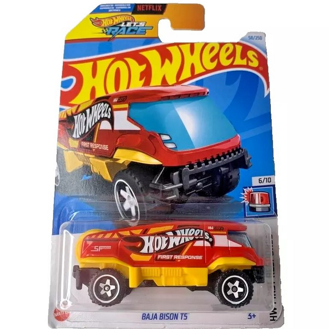 Hot Wheels Baja Bison T5 58/250 HW First Response 6/10 - Walmart.com
