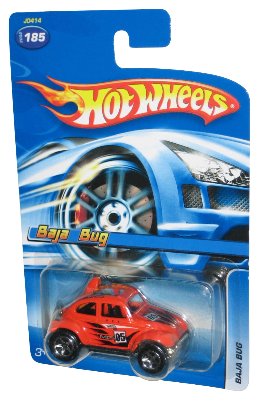 Hot Wheels Baja Bug (2005) Mattel Orange Toy Car #185 - Walmart.com