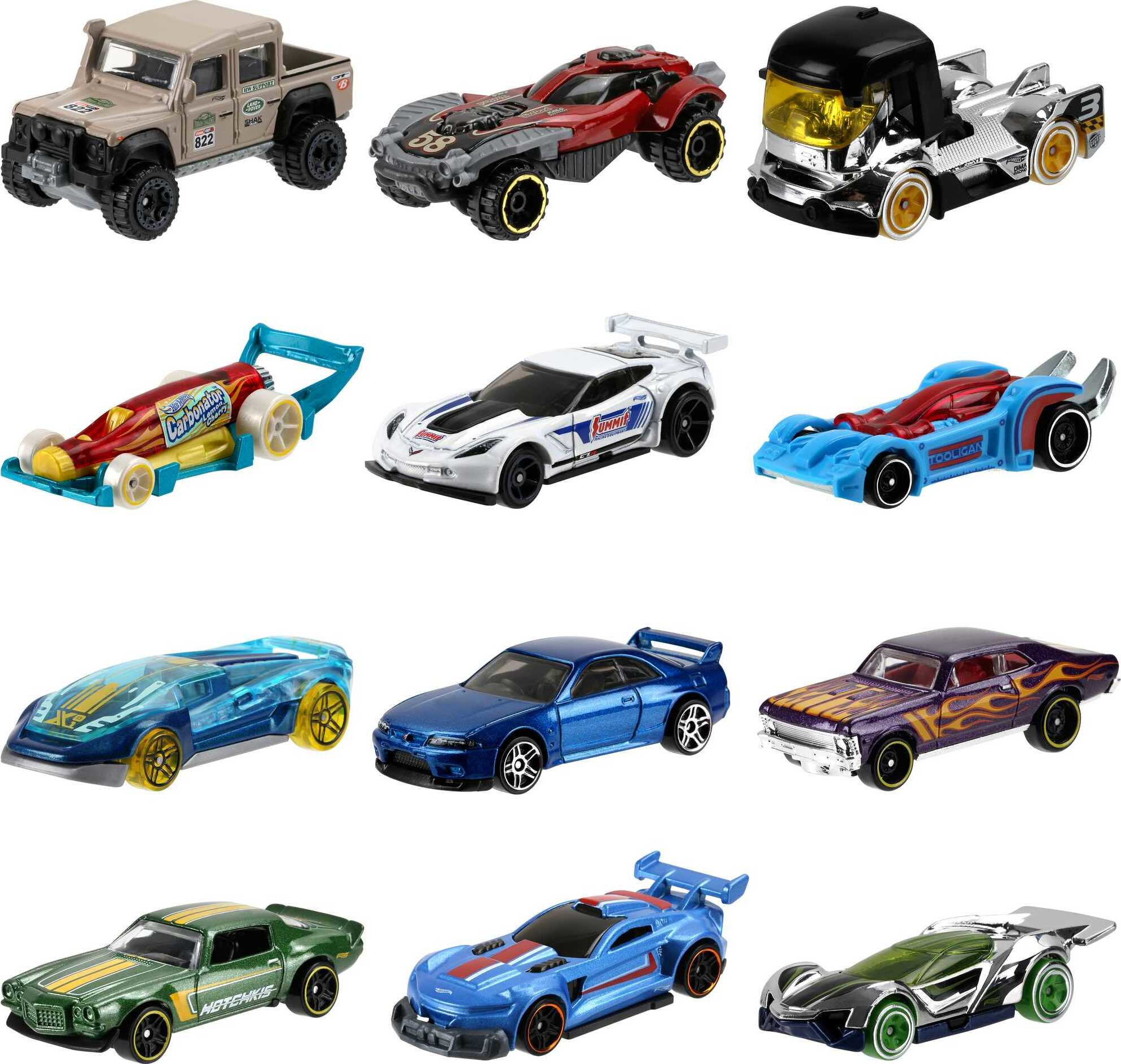 Hot Wheels Basic Car, 1:64 Scale Toy Vehicle For Collectors & Kids ...