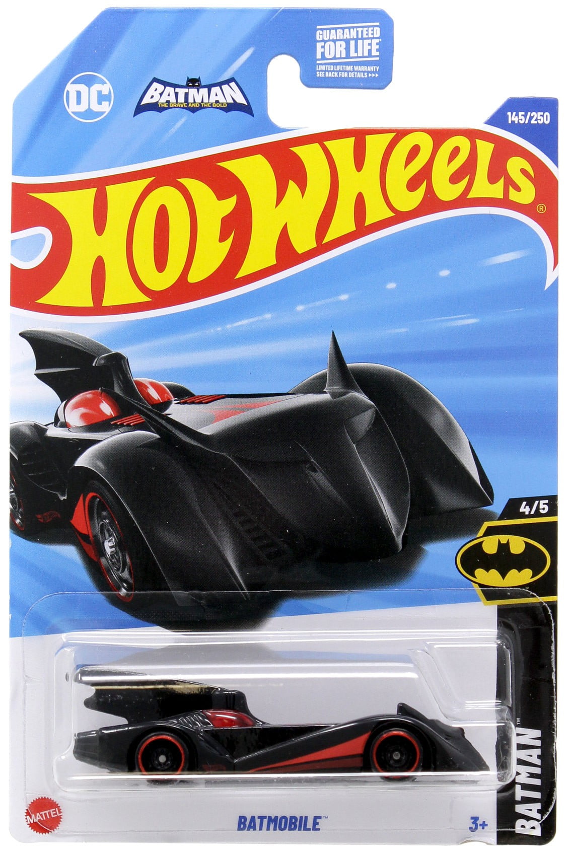 Hot Wheels Batman Batmobile Diecast Car (Brave and the Bold) - Walmart.com