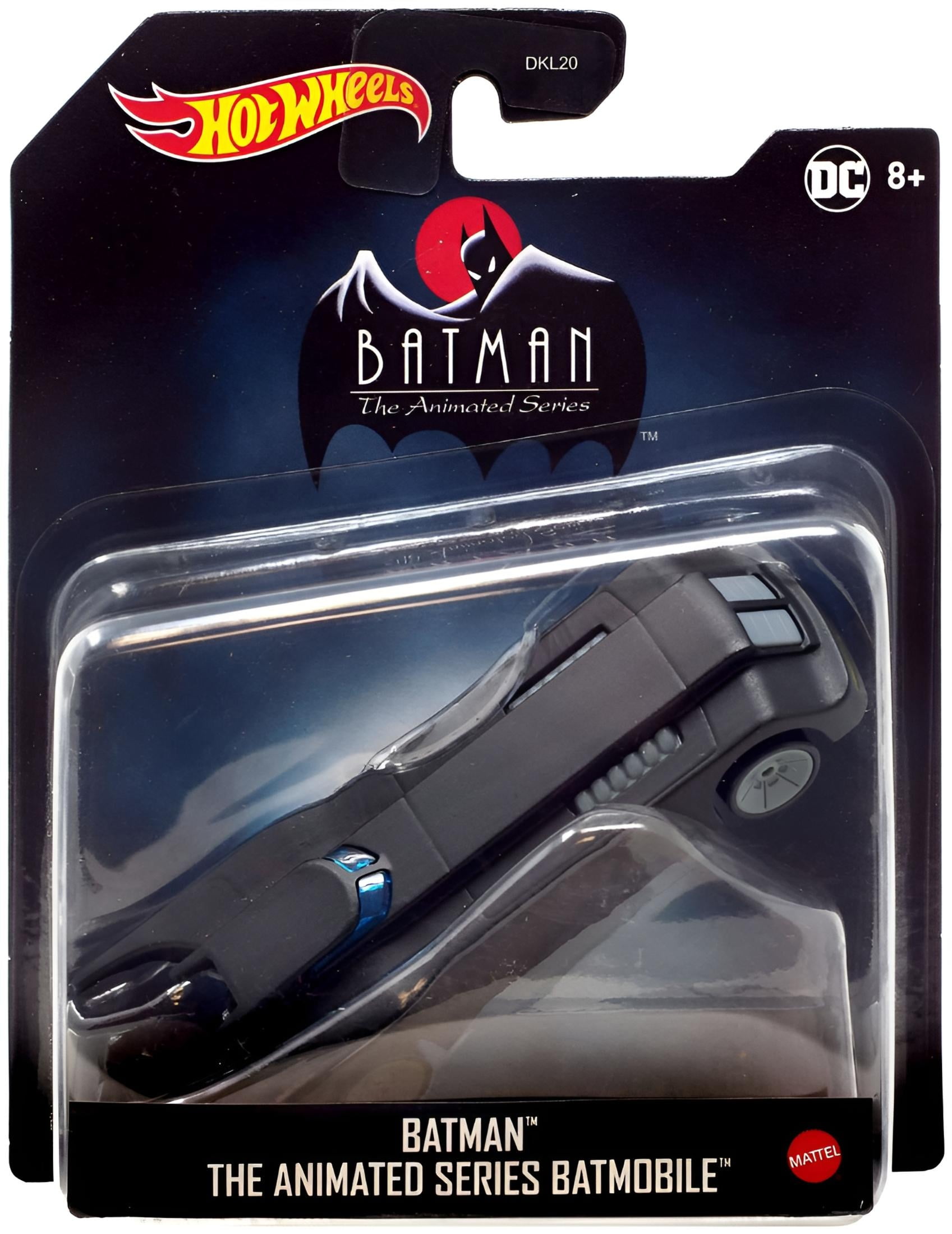 Hot Wheels Batman TV Animated Series BatMobile 1:50 Scale - DC Comic ...