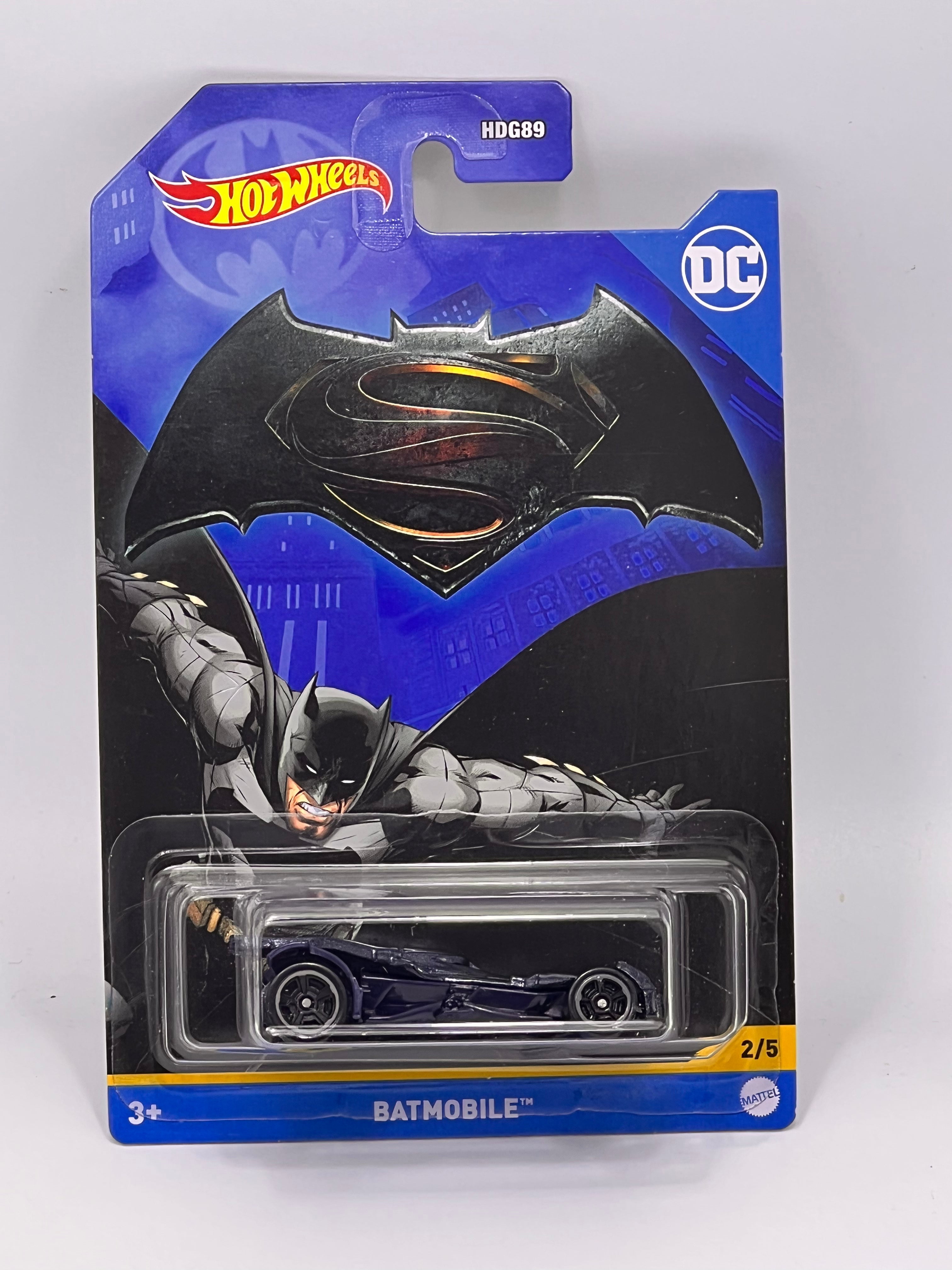 Hot Wheels Batman Themed Cars, for Kids 3 Years & Older & Batman Fans ...
