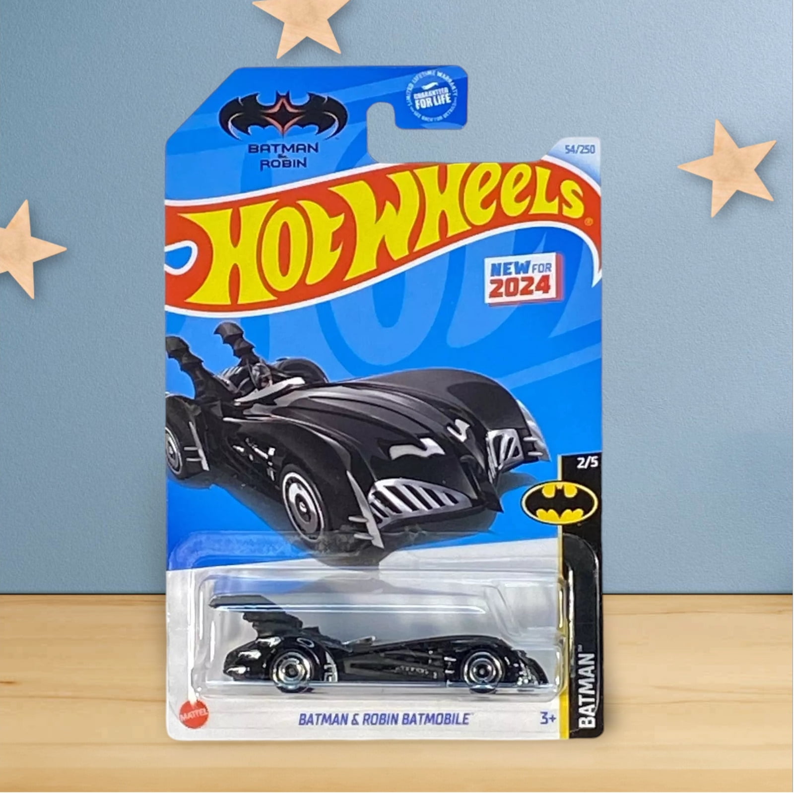 Hot Wheels Batman & Robin Batmobile Black Batman 2/5 2024 - DC Comic ...