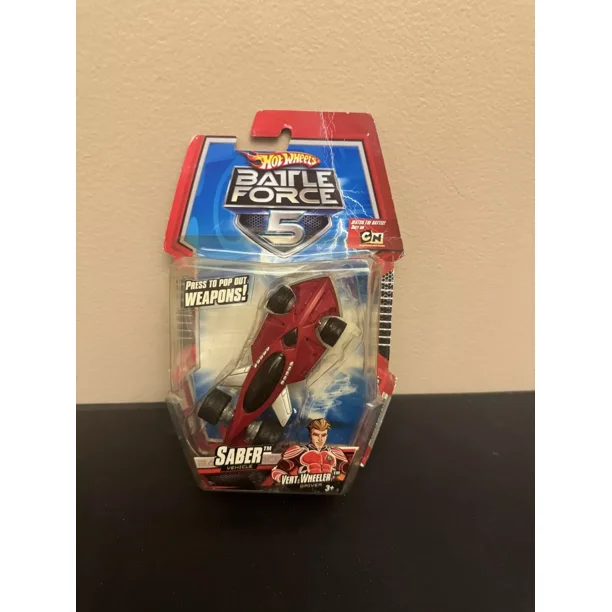 Hot Wheels Battle Force 5 Saber Vehicle - Walmart Business Supplies