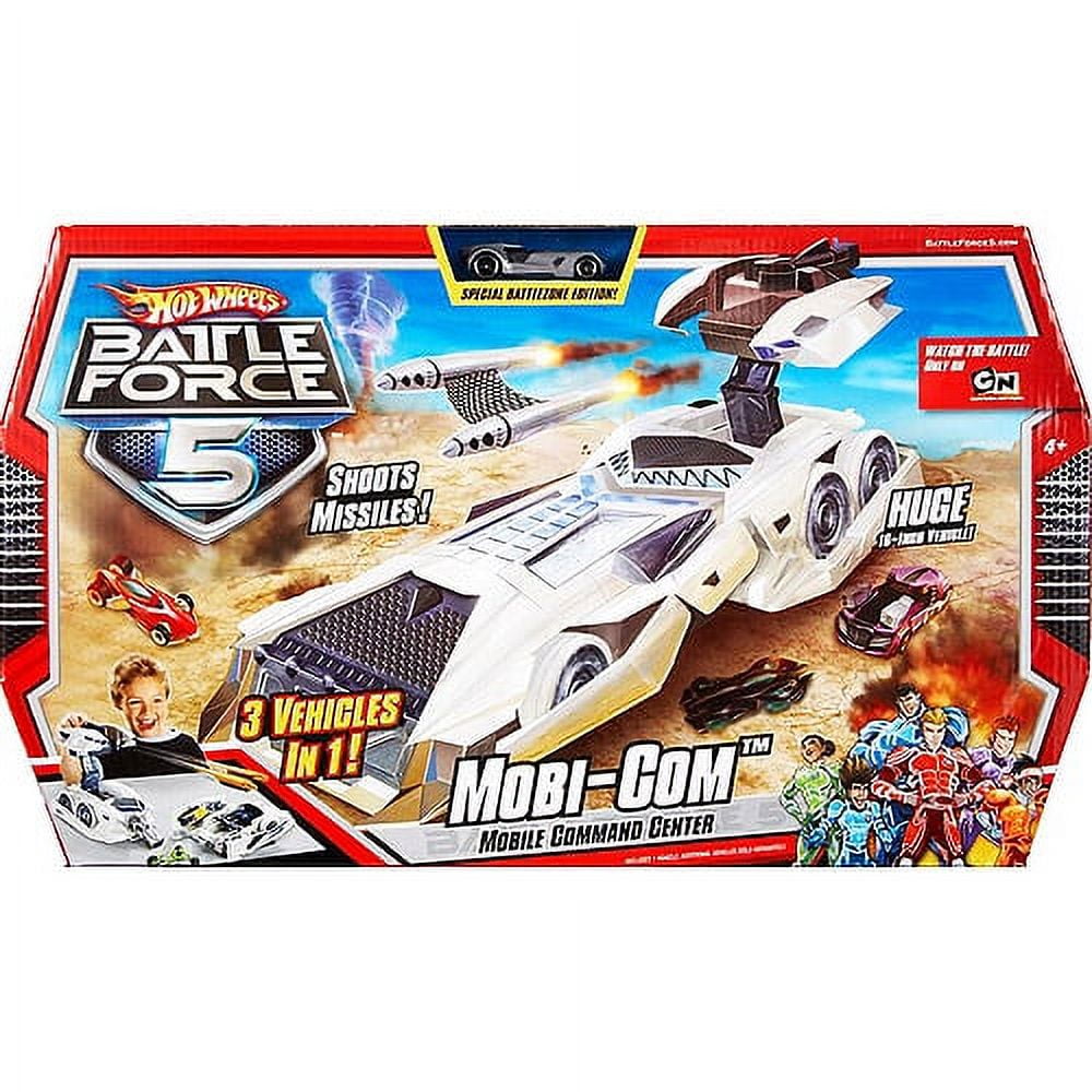 Hot Wheels Battle Force 5 Cars Toys
