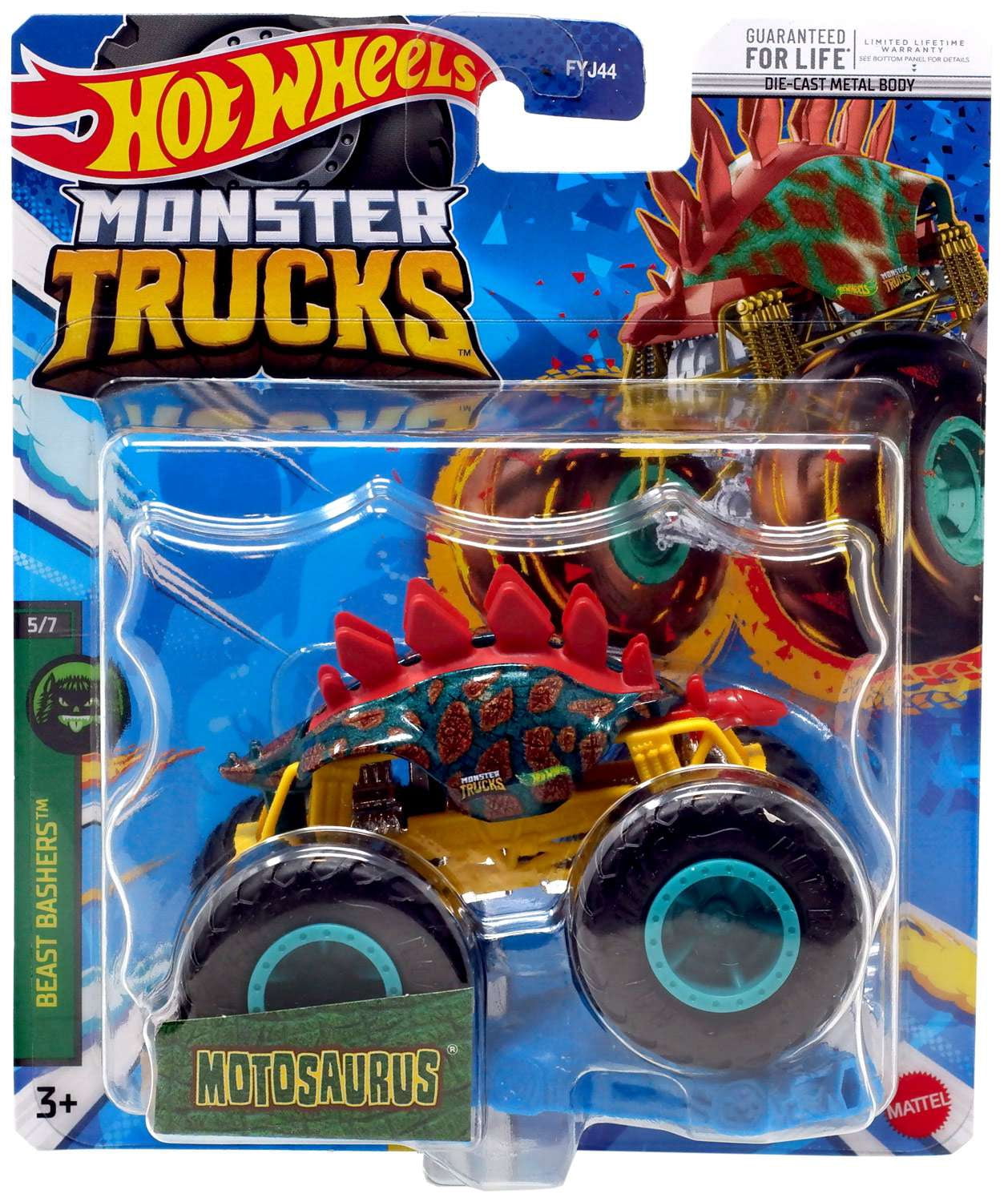 Hot Wheels Beast Bashers Motosaurus Diecast Car - Walmart.com
