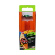 Hot Wheels Track Set, Neon Speeders Skyscraper Speed Circuit with 1 Hot ...