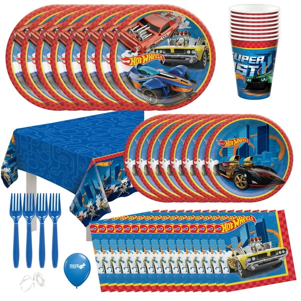 Hot Wheels Birthday Party Supplies | Hot Wheels Party Decorations | Hot ...