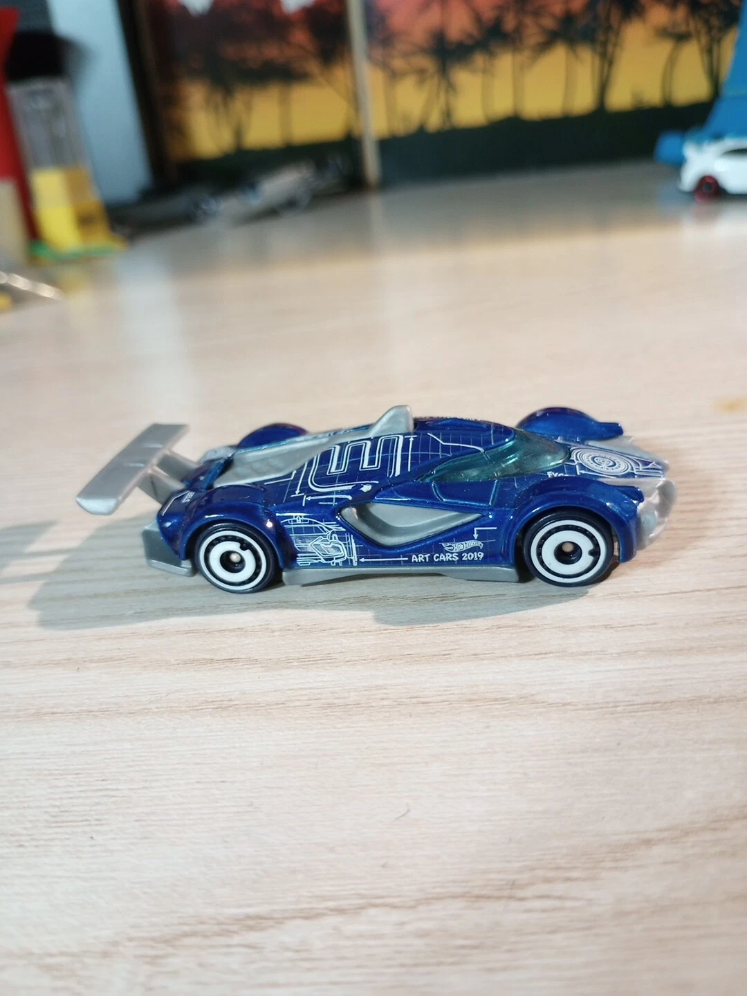 Hot Wheels Blue 2017 Mach Speeder Made in Malaysia M24 FJV63 - Walmart.com