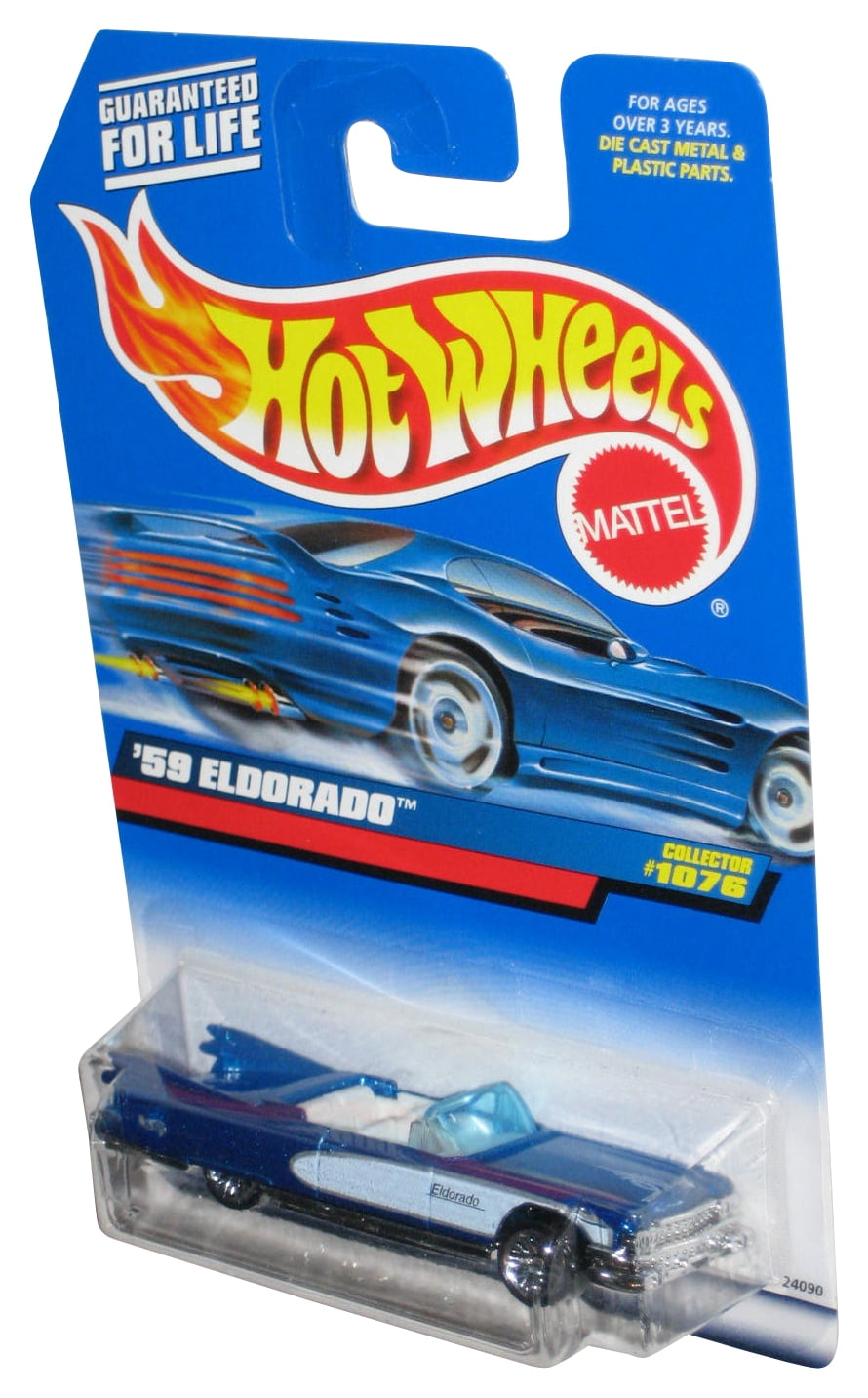 Hot Wheels Blue '59 Eldorado (1998) Mattel Collector Toy Car #1076 ...