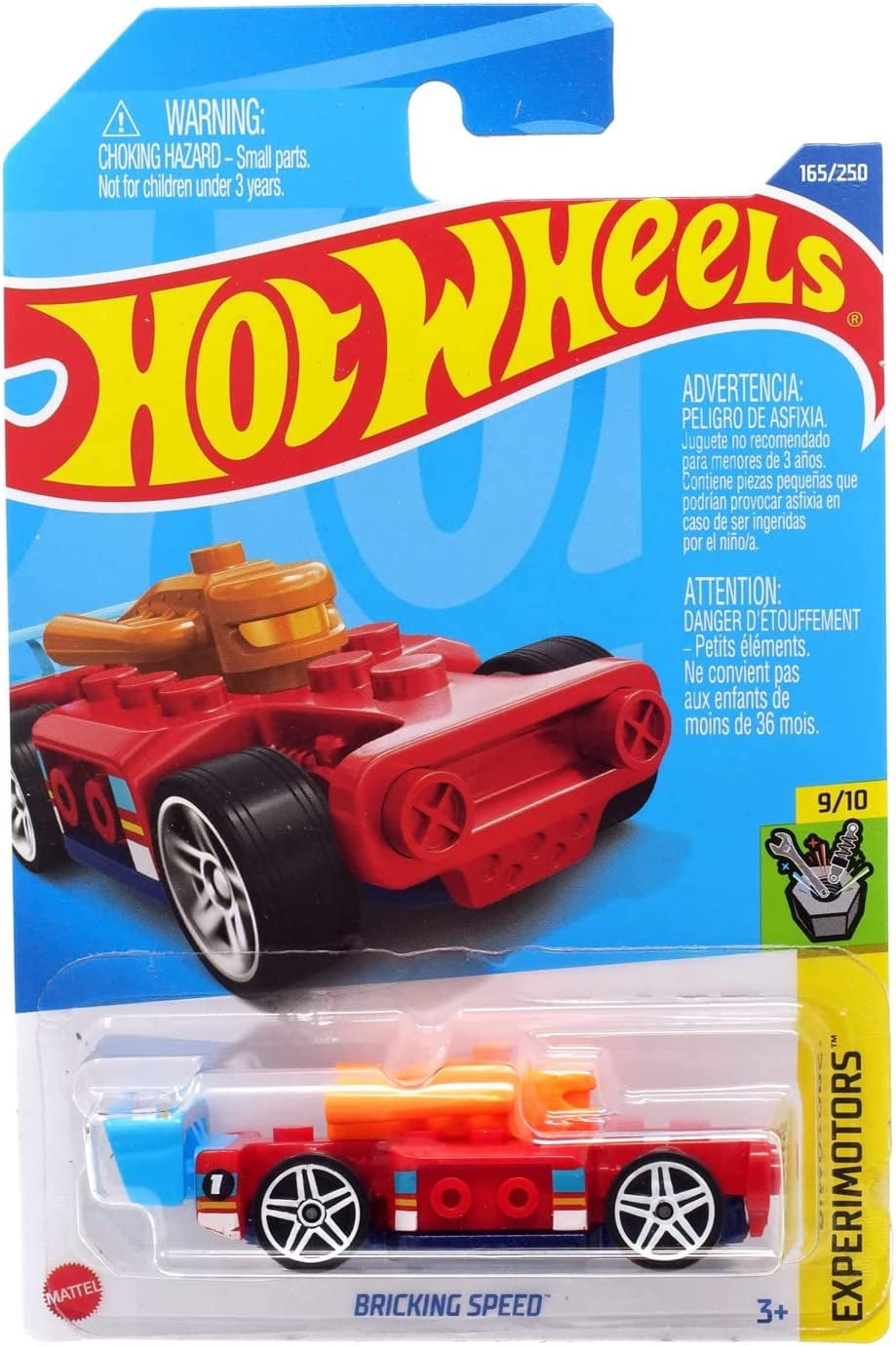 Hot Wheels Bricking Speed Experimotors 9/10 165/250 - Assorted ...