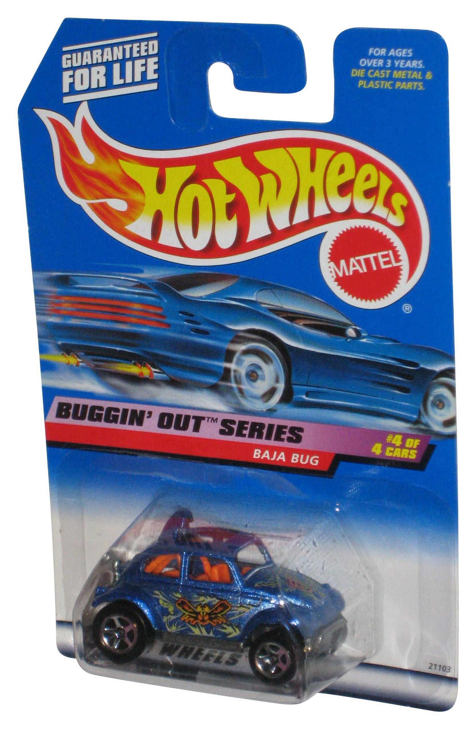 Hot Wheels Buggin' Out Series 4/4 (1998) Blue Baja Bug Toy Car #944 - Walmart.com