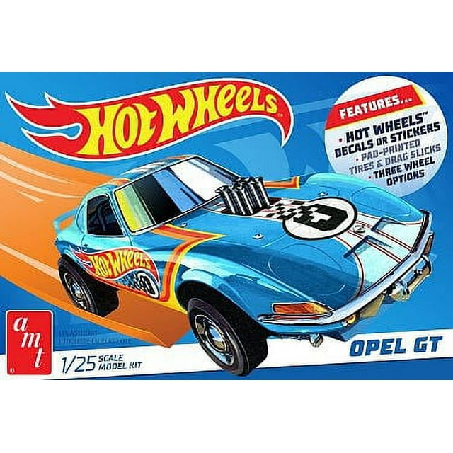 Hot Wheels Buick Opel GT Model Kit, 1/25 Scale, Chevrolet Corvette Body ...