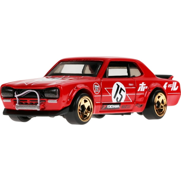 Hot Wheels Car, 1:64 Scale Die-Cast Toy Japanese Import Vehicle (Styles ...