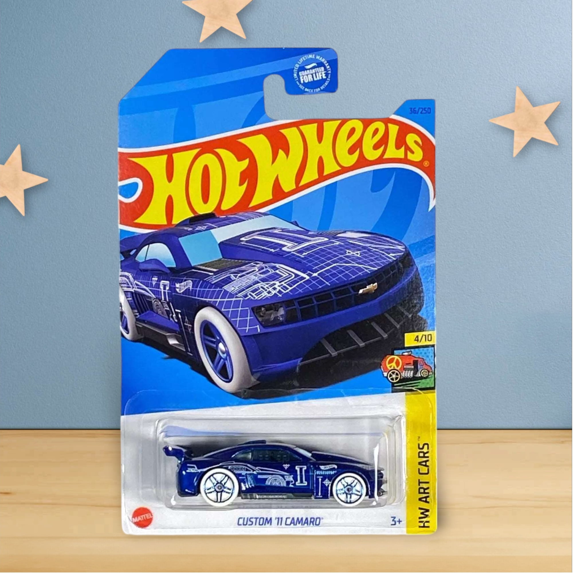 Hot Wheels Custom '11 Camaro - Art Cars Series 4/10 - Walmart.com
